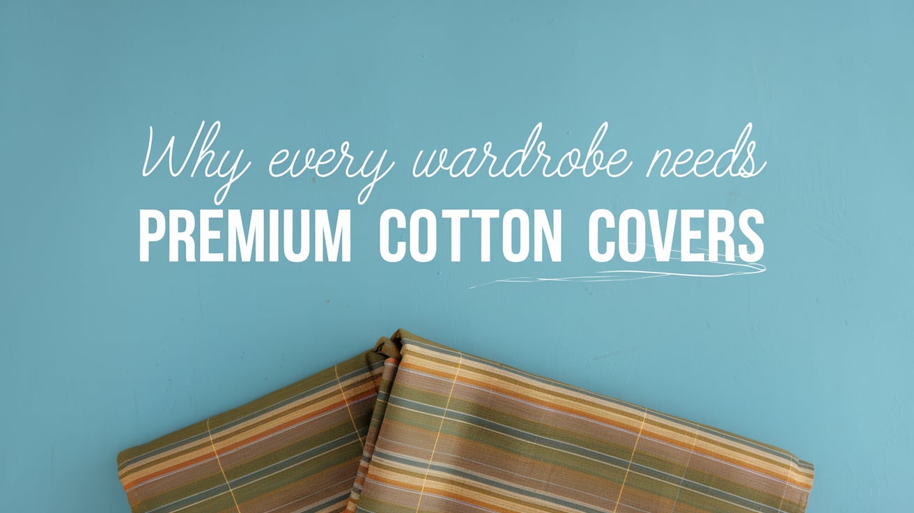 Why Every Wardrobe Needs Premium Cotton Saree Covers – HousifyIndia